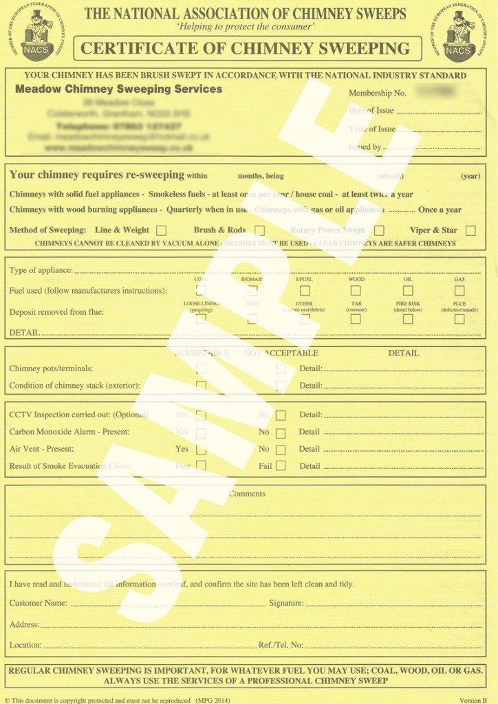 Chimney Sweeping Services - Meadow Chimney Sweeping Services